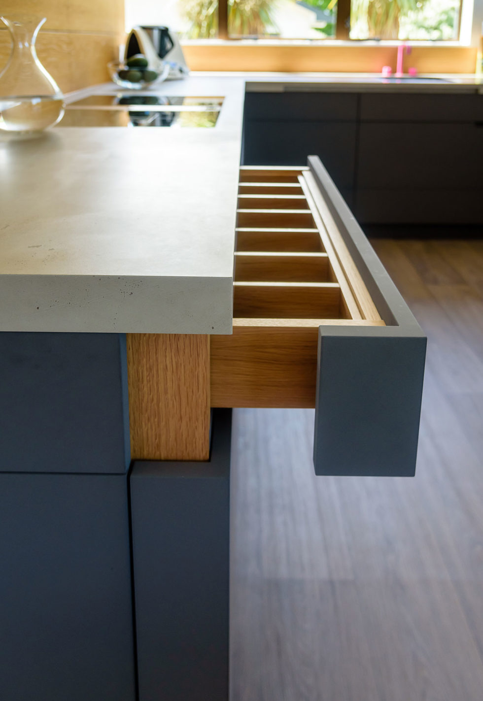 IMI Concrete Kitchen | Concrete Benchtop Kitchen, Richmond NZ | Living ...